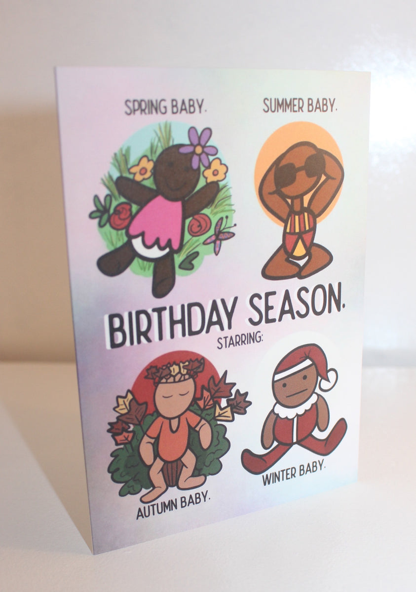 Birthday Season - Greeting Card – Jella Creative